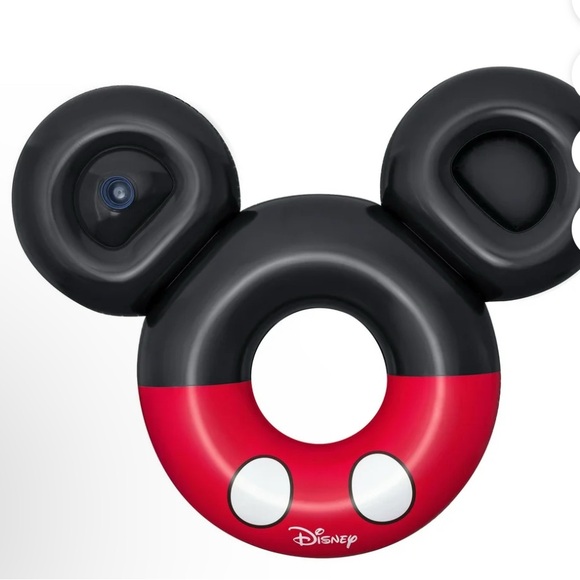 Disney | Other | Disney Mickey Mouse Black Swim Tube With Ears | Poshmark